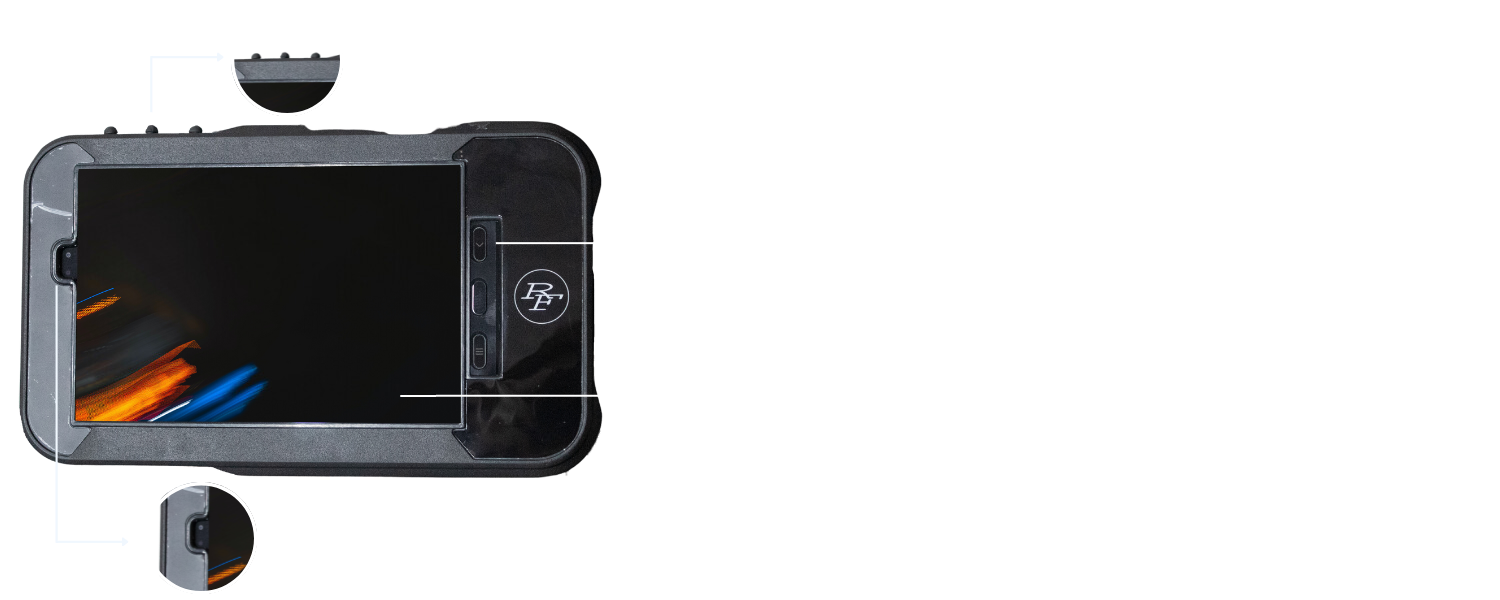 Magnetic case for Samsung Active 3 T575 tablet - Roboflex